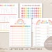 Kids Rainbow Reading Log: Book Tracker & Challenge (digital Download ...