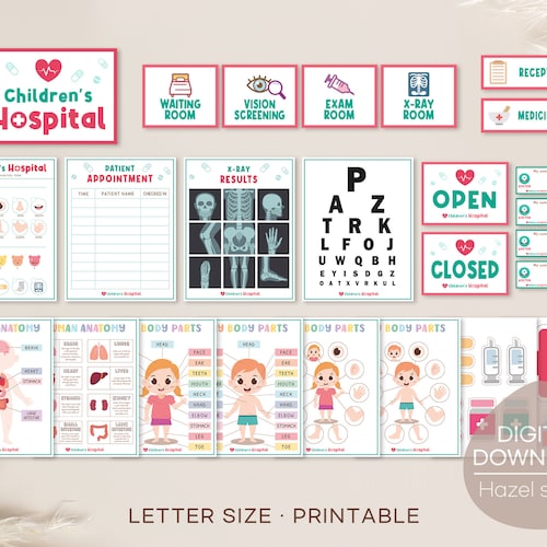 Doctor Dramatic Play Set Hospital or Doctor's Practice - Etsy