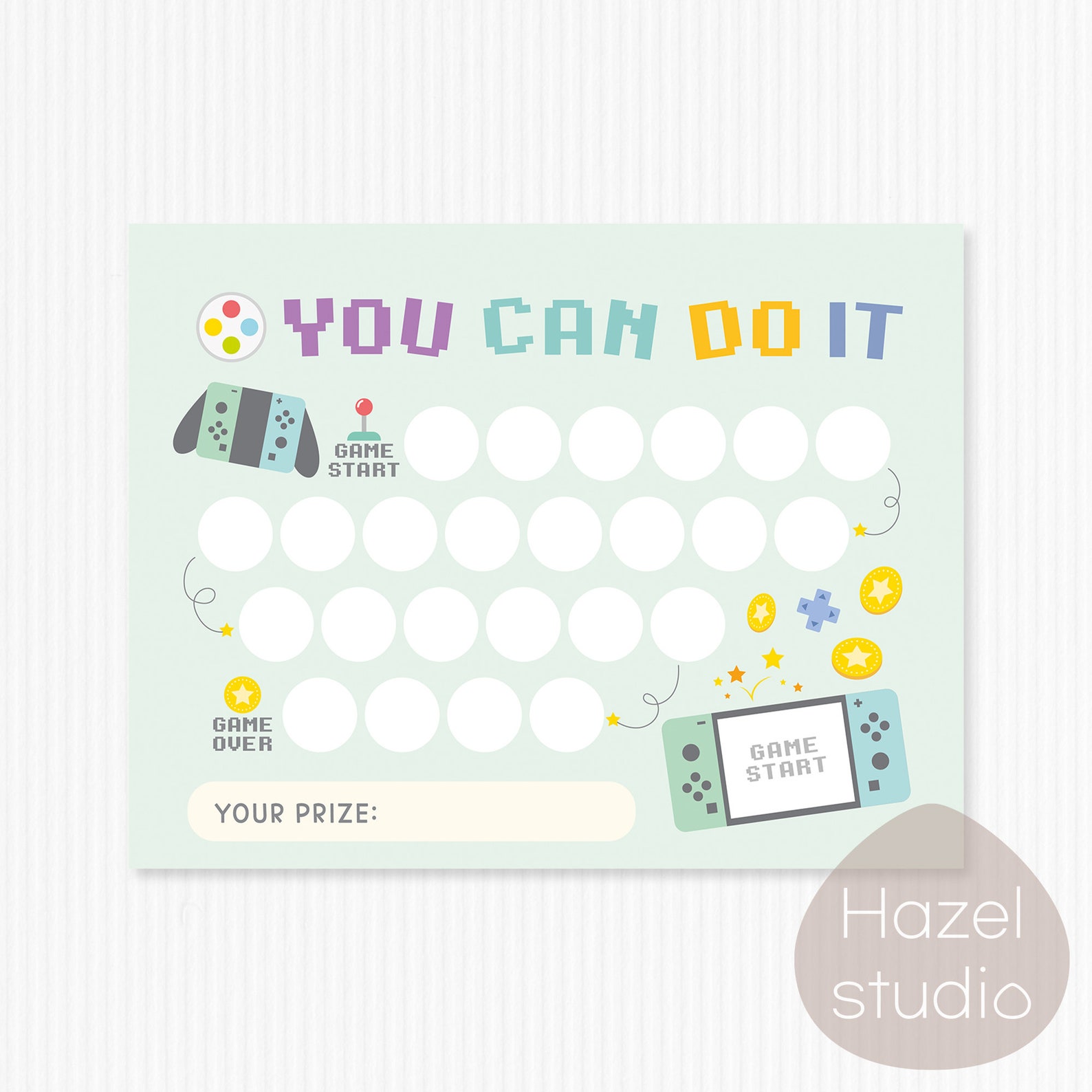 Boy Reward Chart Video Game Behavior Chart Toddler Routine - Etsy