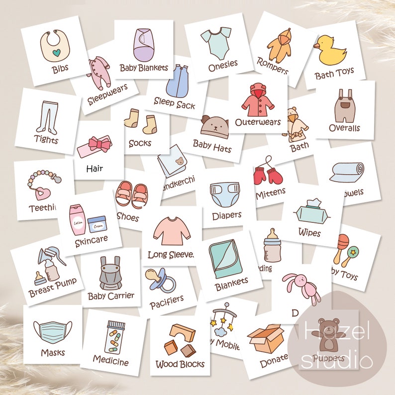 Baby Dresser Drawer Labels: Nursery Closet Organization (digital ...