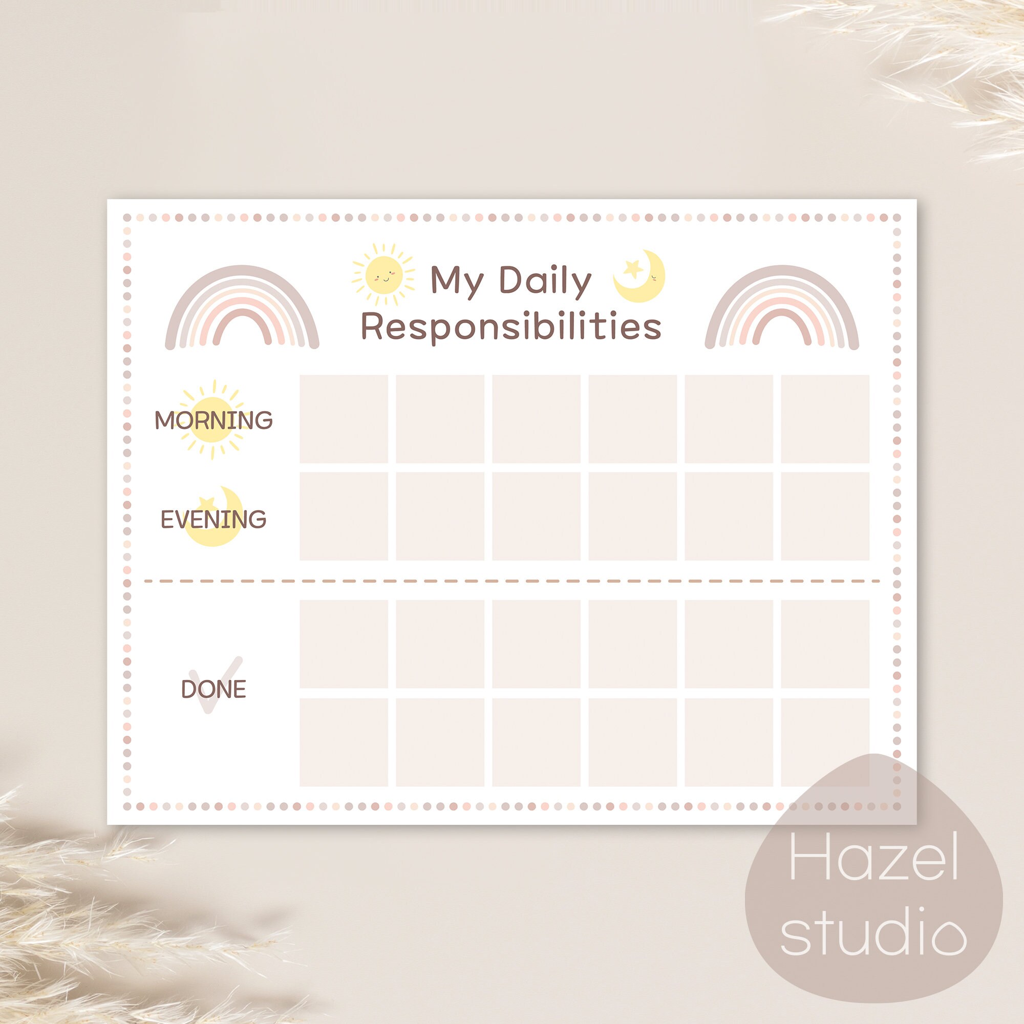 Daily Routine Cards & Chart Toddler Routine Checklist Daily - Etsy