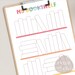 Kids Rainbow Reading Log Book Tracker for Kids Reading - Etsy