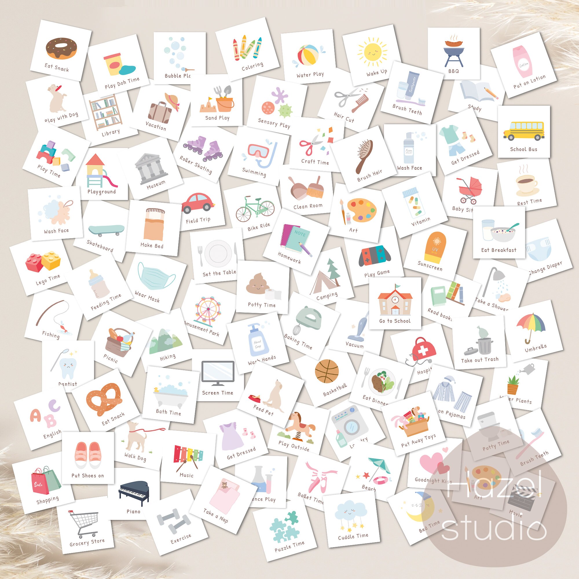 Daily Routine Cards Toddler Routine Checklist Daily Rhythm - Etsy