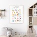 Animal Alphabet Poster, ABC Poster, Montessori, Rainbow Alphabet ...