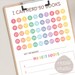 Kids Rainbow Reading Log Book Tracker for Kids Reading - Etsy