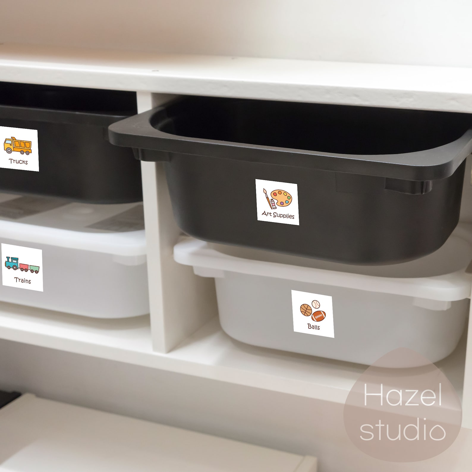 Kids Toy Room Storage Labels Organization 36 Labels Kids - Etsy