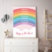 Days of the Week Poster, Rainbow Print, Montessori Homeschool ...
