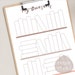 Boho Reading Log Book Tracker for Kids Reading Challenge - Etsy