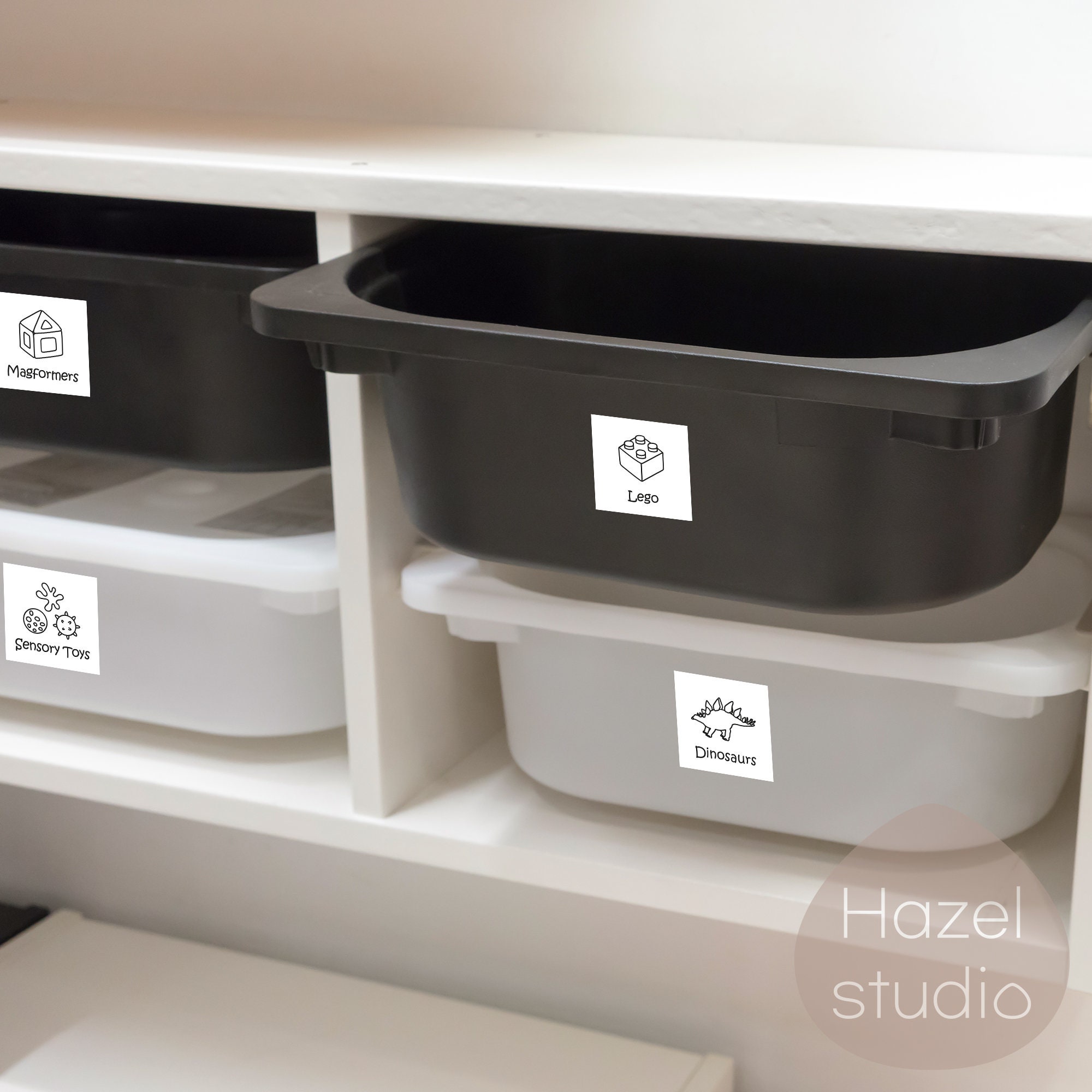 Kids Toy Room Storage Labels Organization 36 Labels Kids - Etsy