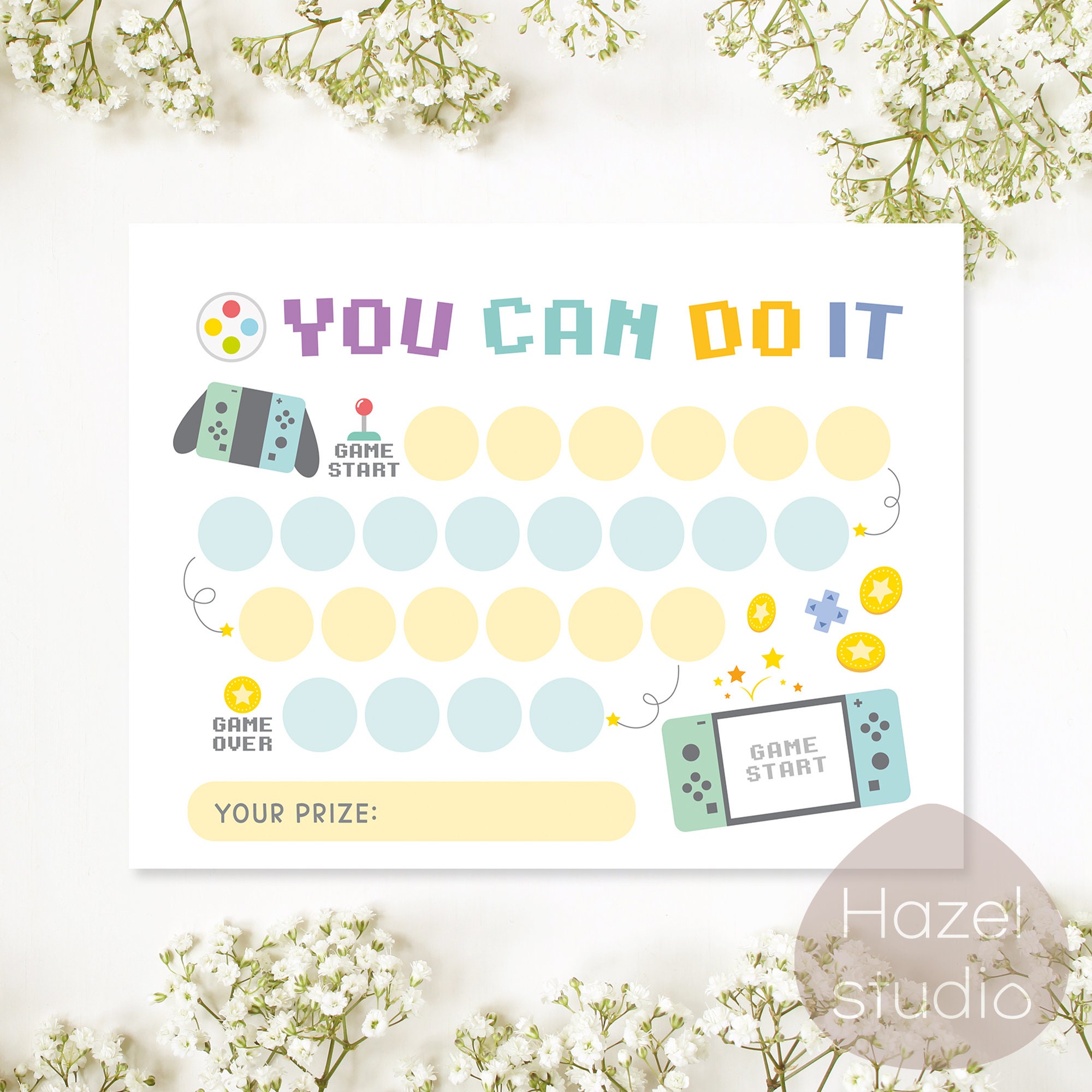 Boy Reward Chart Video Game Behavior Chart Toddler Routine - Etsy Canada