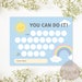Rainbow Reward Chart Sunshine Sticker Behavior Chart Chore - Etsy