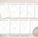 Shape Tracing Worksheet Geometric Shapes Activity Learning - Etsy