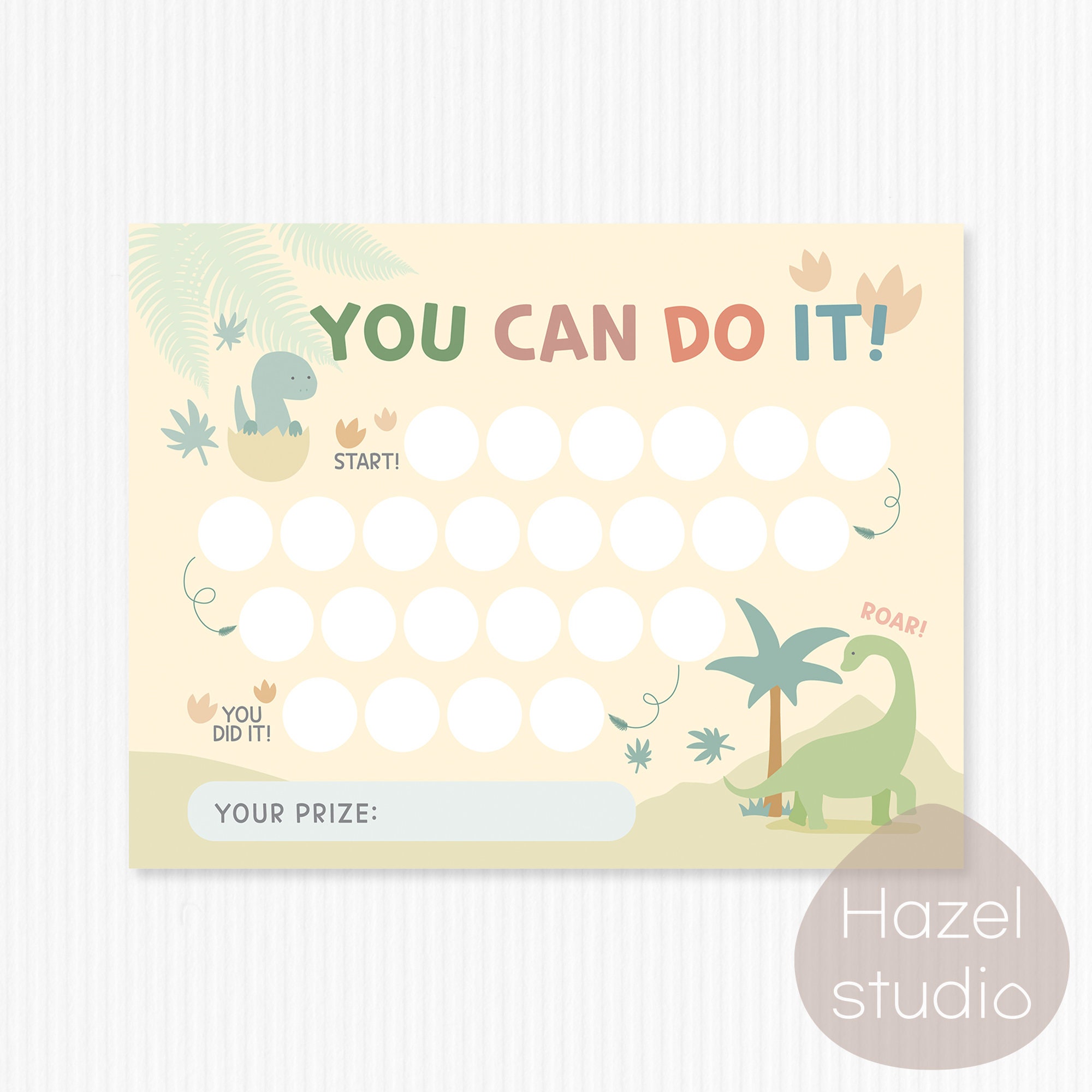 Dinosaur Reward Chart Boy Behavior Chart Chore Chart - Etsy