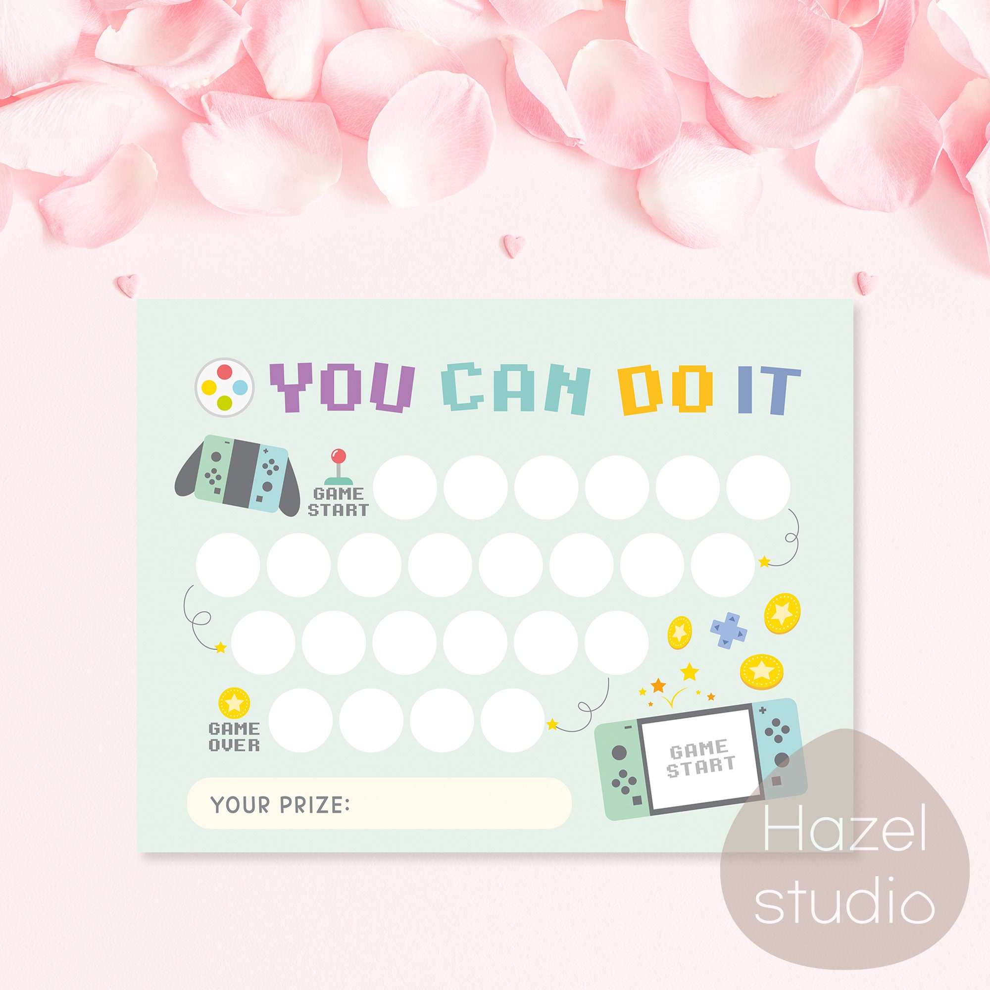 Boy Reward Chart Video Game Behavior Chart Toddler Routine - Etsy Canada