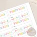 Reward Punch Card, Rainbow Punch Card, Classroom Incentive, Kids ...