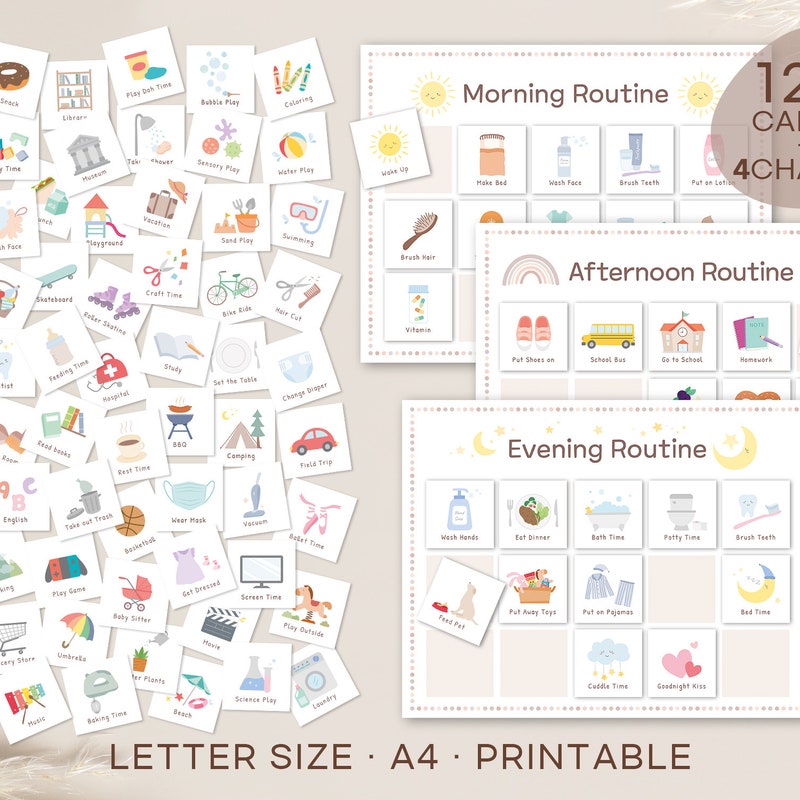 Visual Schedule to Do Done - Etsy
