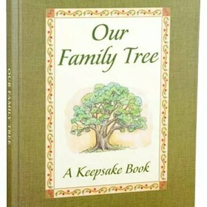 Our Family Tree A Keepsake Book Brand New Create Your Own - Etsy