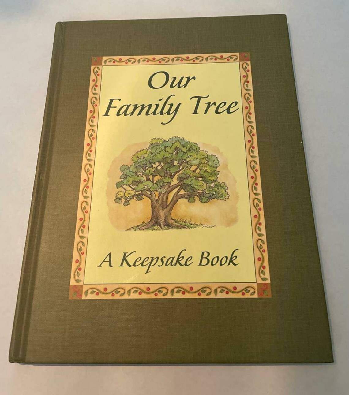 Our Family Tree A Keepsake Book Brand New Create Your Own - Etsy