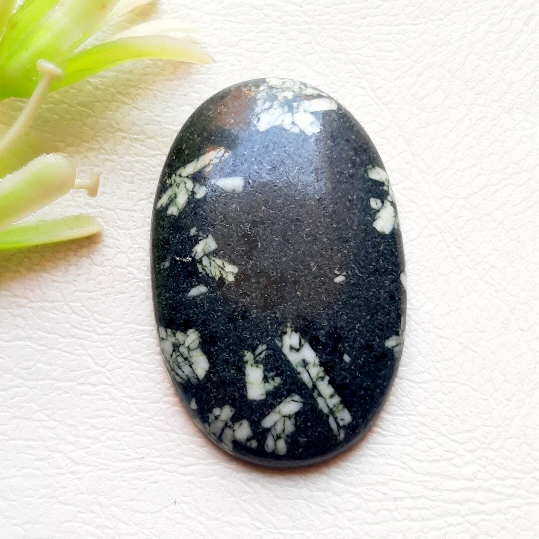 Chinese Writing Jasper Cabochon Loose Gemstone for Jewelry Making, AAA ...