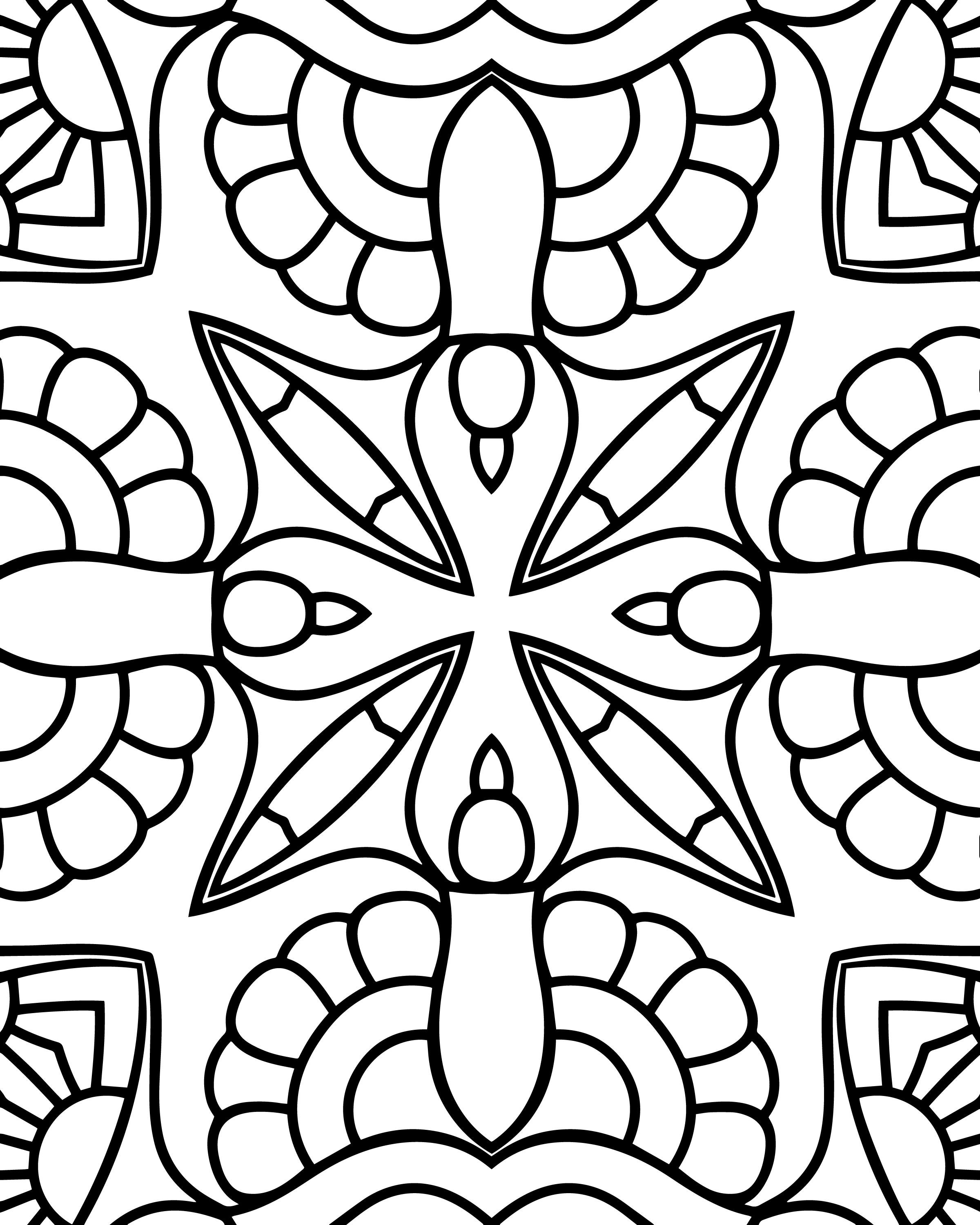 Rectangle Coloring Pages