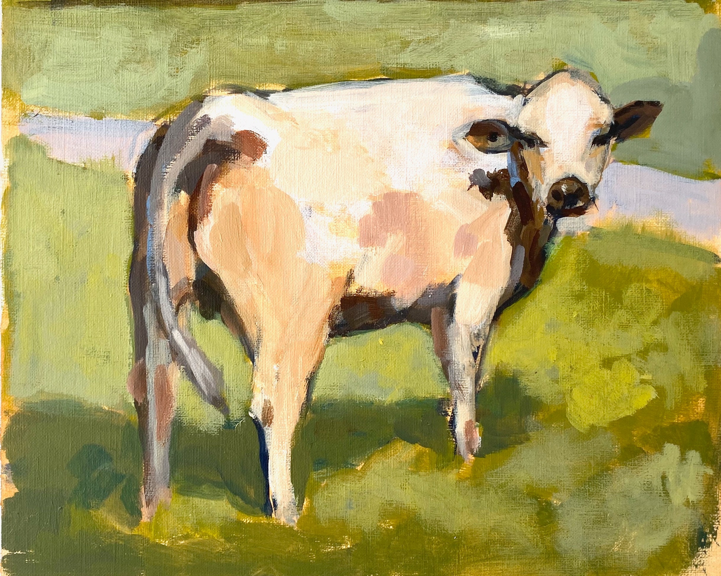 Famous Cow Painting