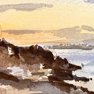 Watercolor of Potts Point, Harpswell, Maine Giclee Fine Art Print. 8x10 ...