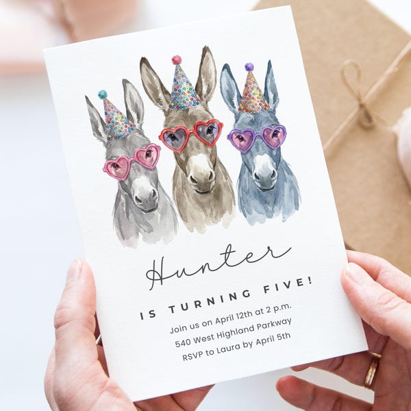 Donkey Party - Etsy Canada