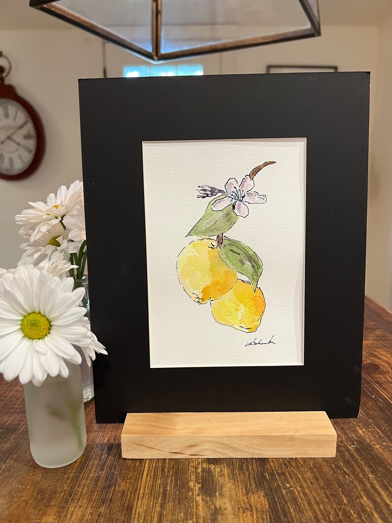 Watermelon Hand-painted Watercolor Original Art 8x10 Mat - Etsy