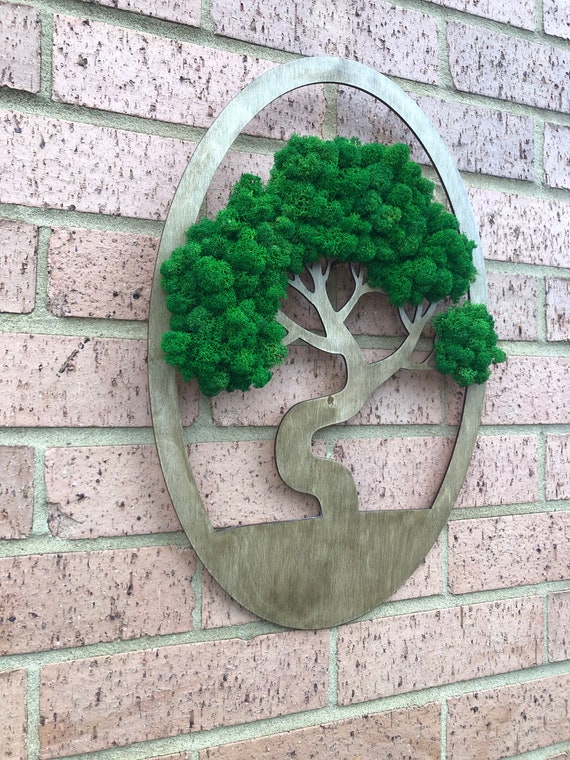 Bonsai Moss Tree | Etsy