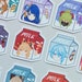 Honkai Star Rail Trash Can Trio Stickers Pack - Etsy