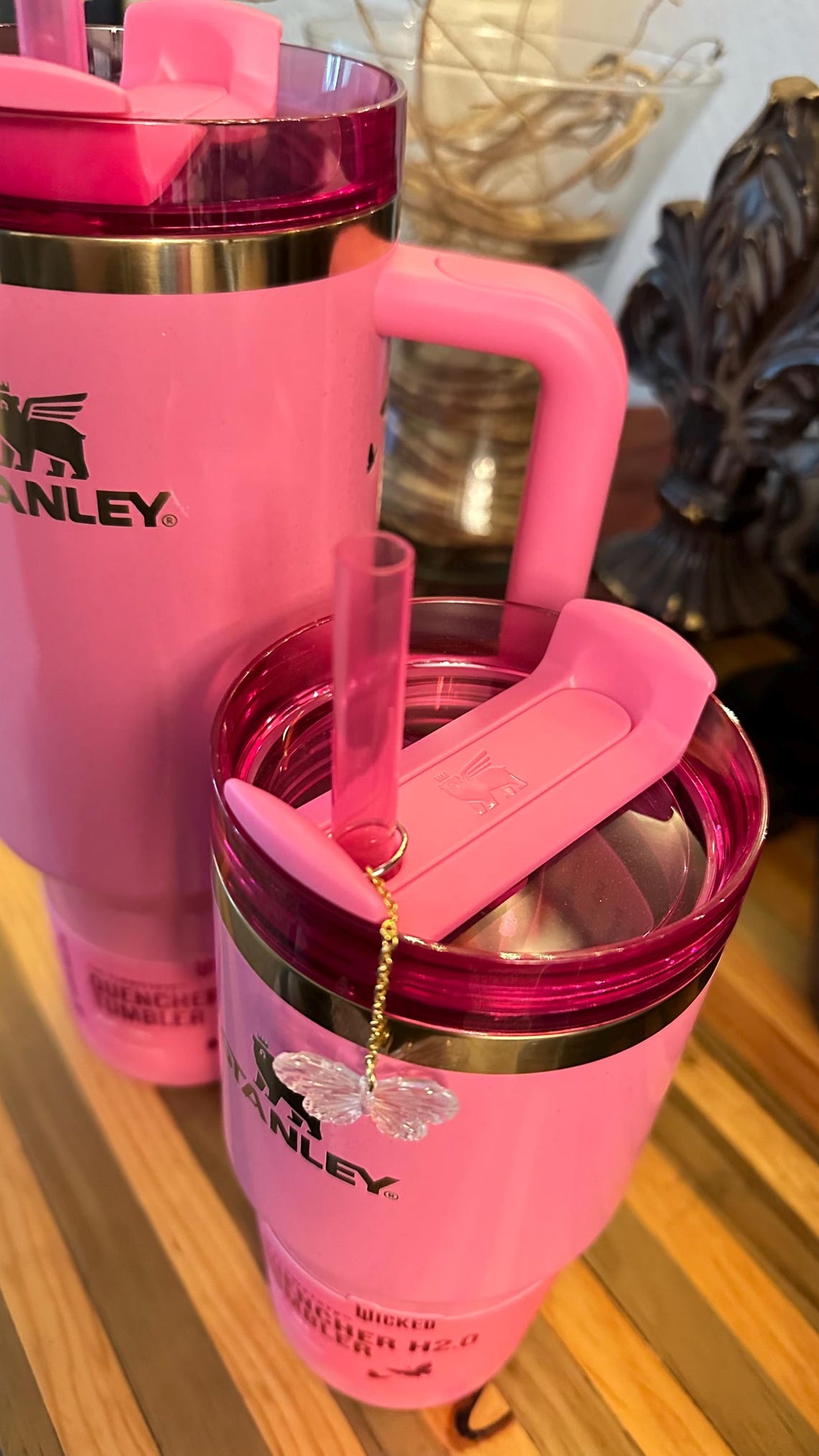 Glinda Butterfly Straw Dangle - Etsy