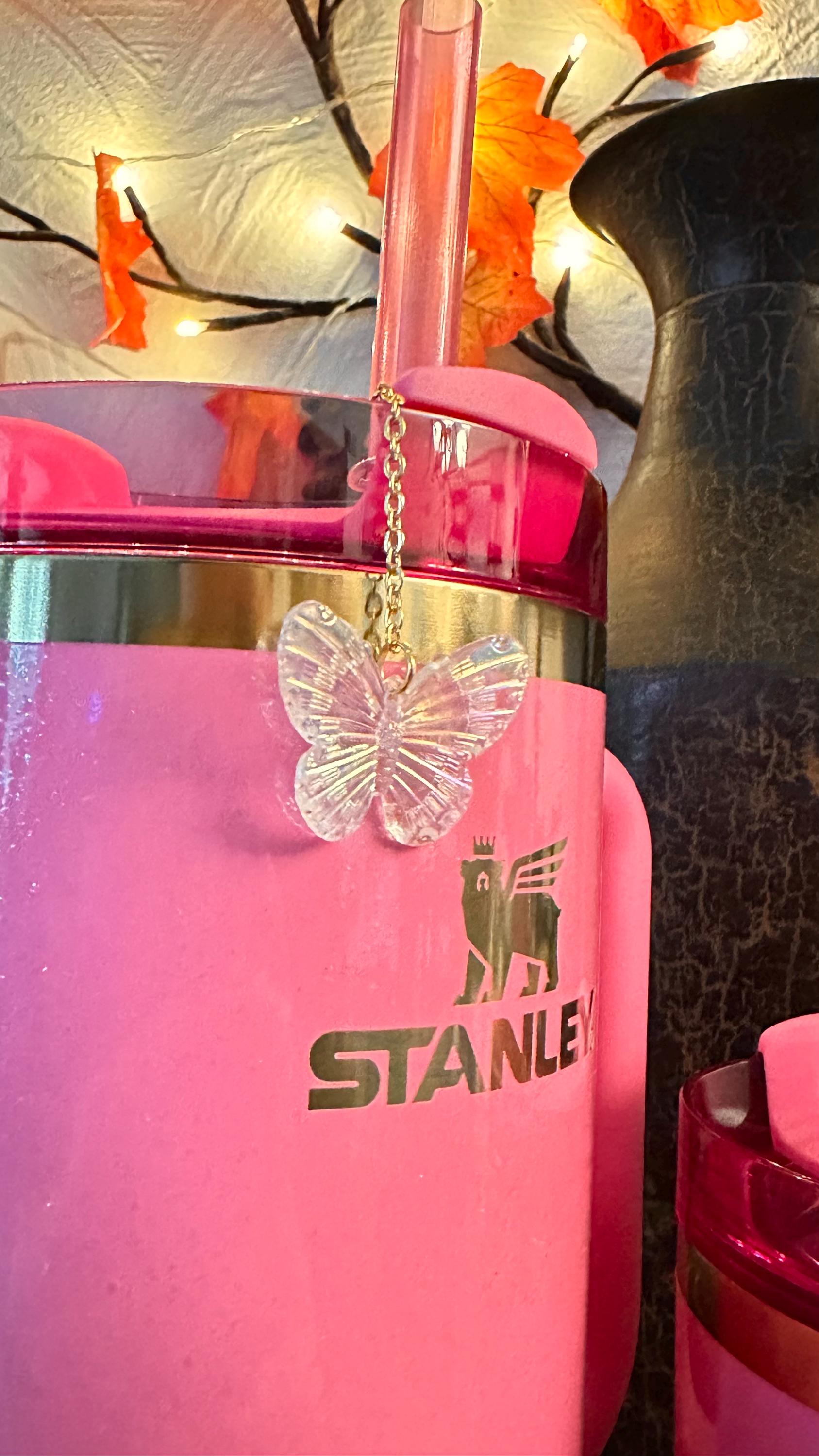 Glinda Butterfly Straw Dangle - Etsy