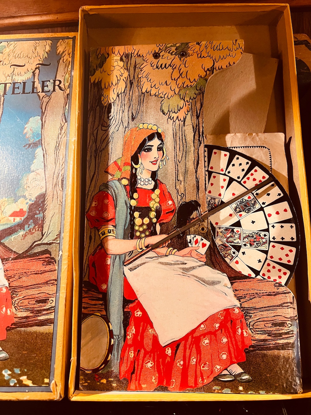 Antique Fortune Teller RARE Beautiful Condition With Box - Etsy