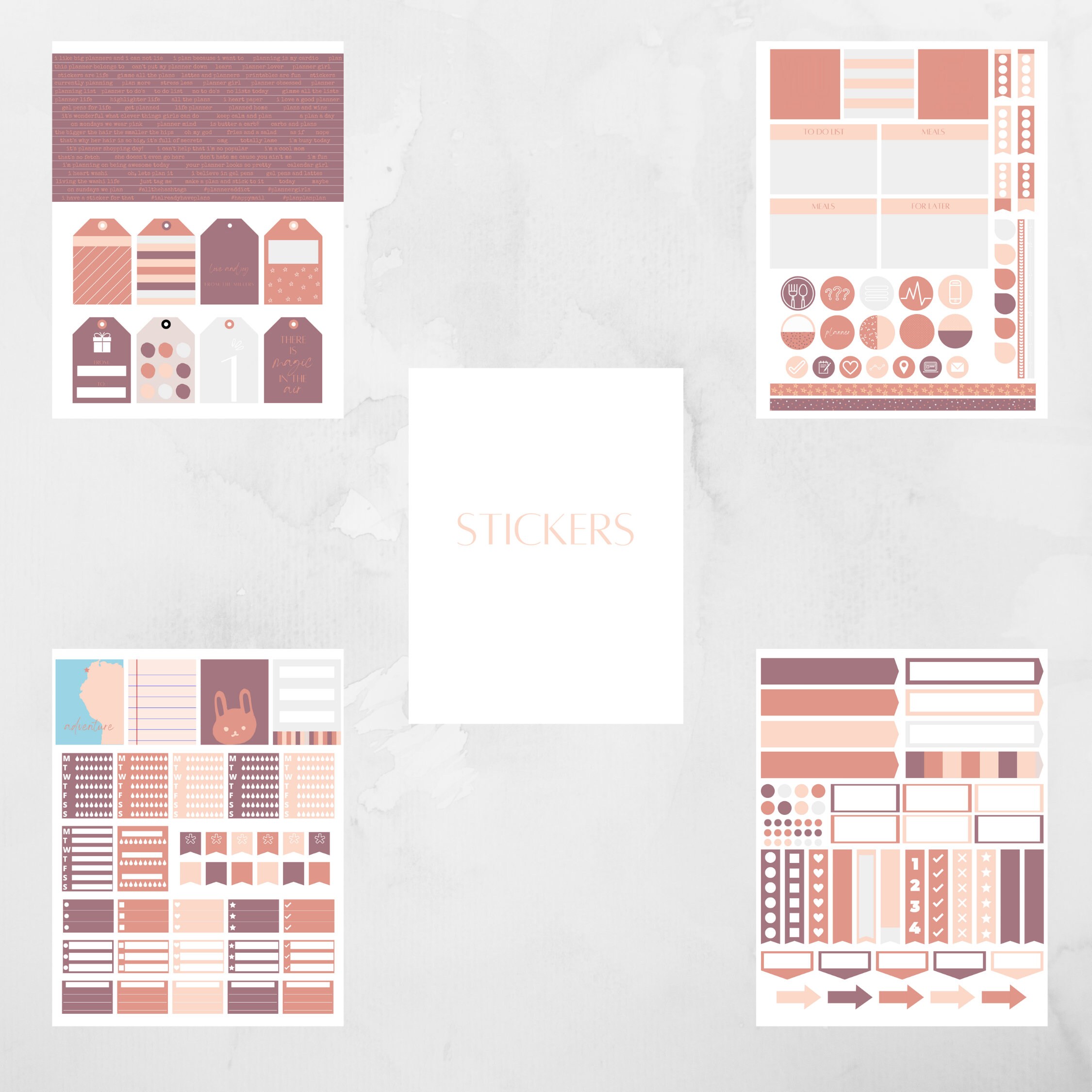 Digital Deluxe Planner With Monthly, Weekly, Daily Inserts, and ...