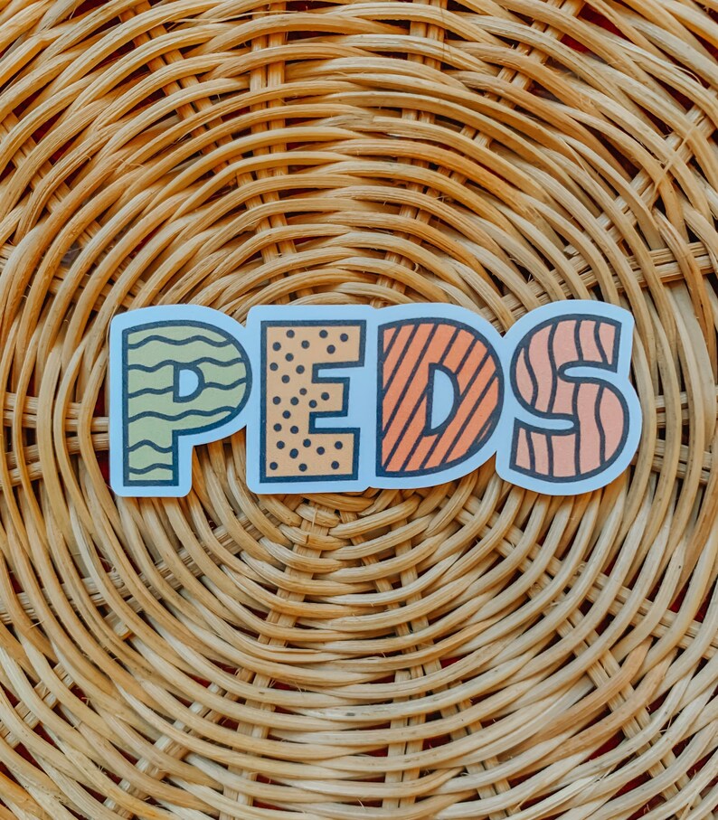 Pediatric Nurse Sticker Pack - Etsy