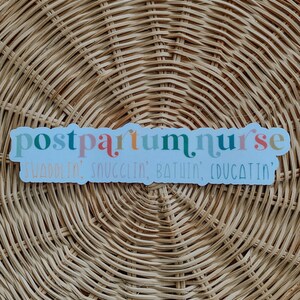 Postpartum Nurse Sticker Pack - Etsy