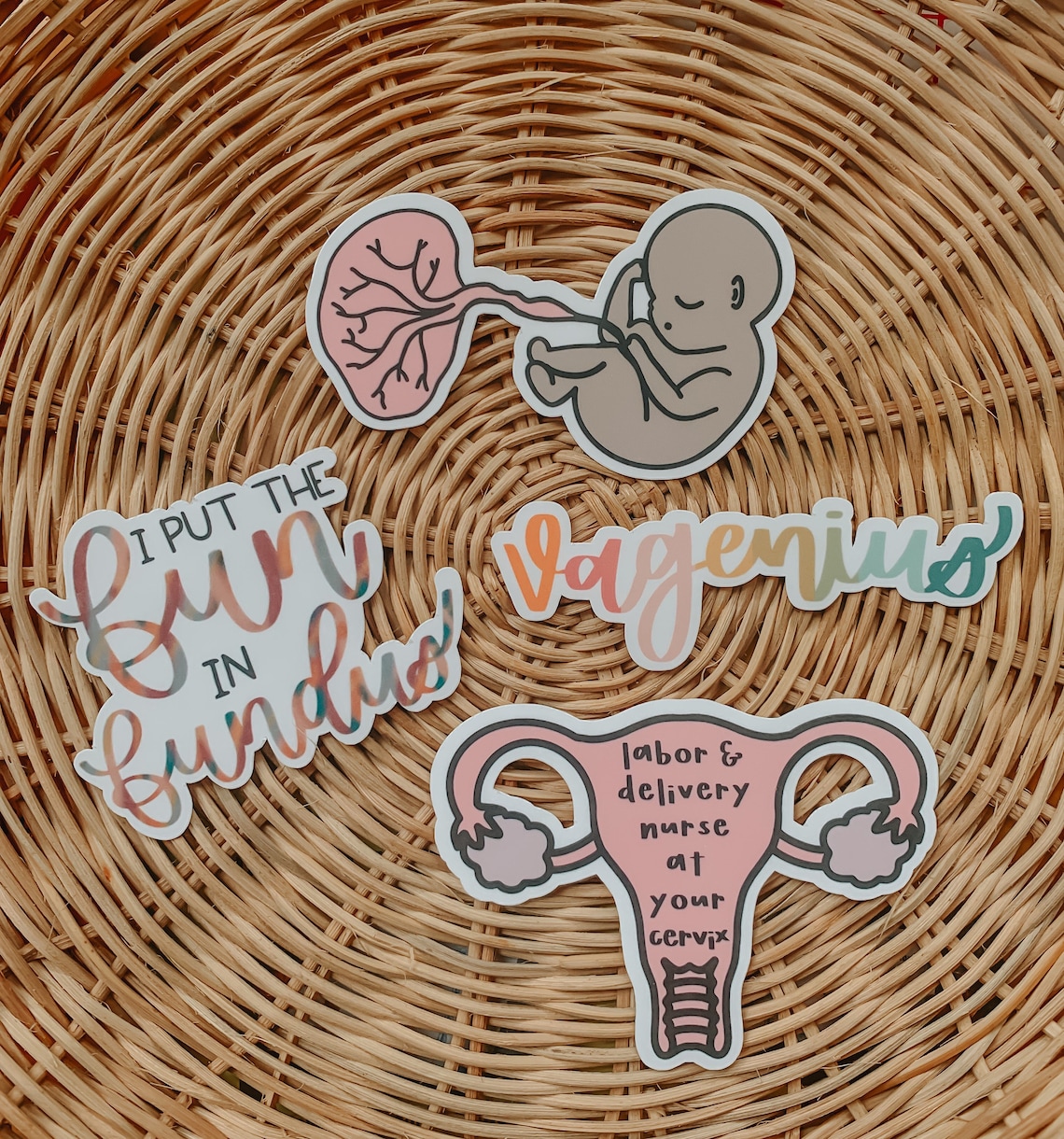 Labor and Delivery Nurse Sticker Pack - Etsy
