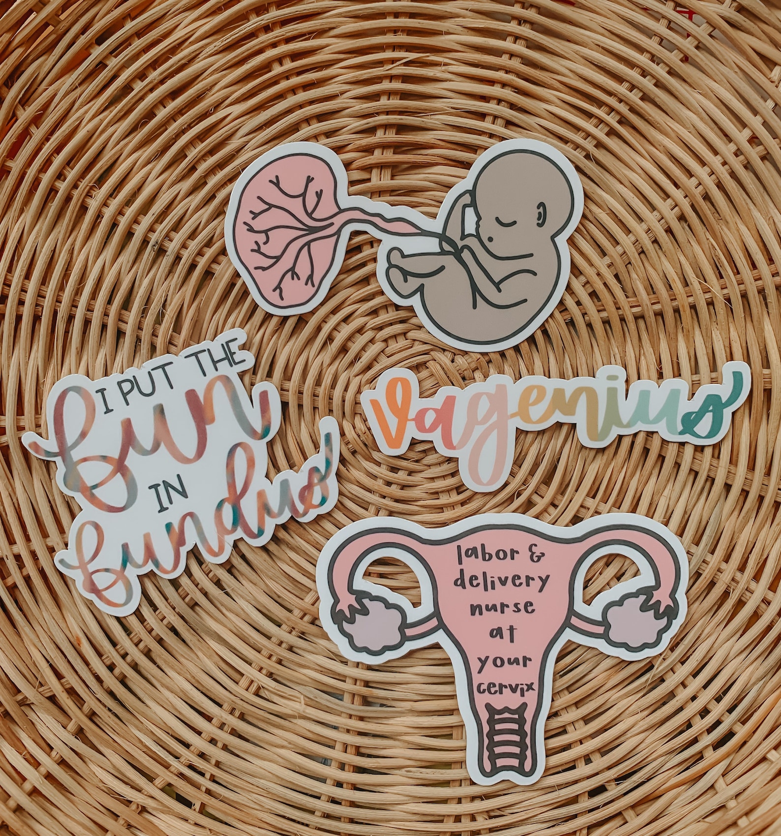 Labor and Delivery Nurse Sticker Pack - Etsy