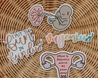 Happy Birthday Everyday Perinatal Nurse Sticker, Labor and Delivery ...