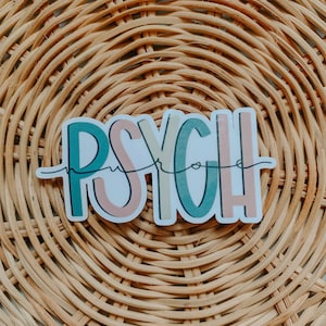 Mental Health/psych Nurse Sticker Pack - Etsy