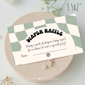 Diaper Raffle Smile Face Baby Shower, Late Night Baby Shower, A Little ...