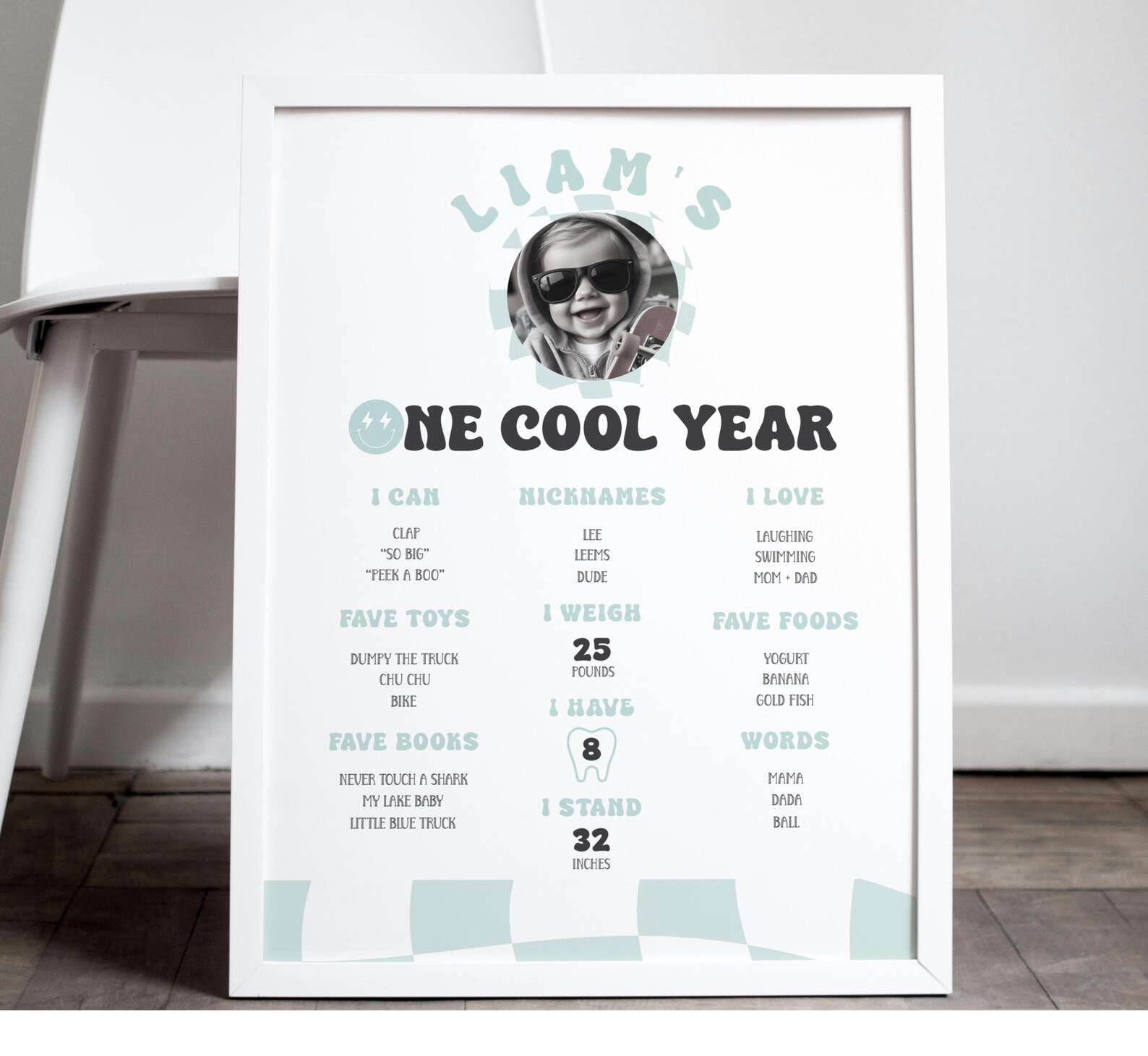 One Happy Dude 1st Birthday Bundle: Invitation Template (digital ...
