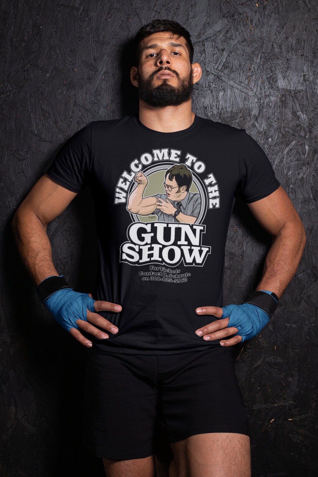Dwight Schrute Gun Show T-shirt - Etsy