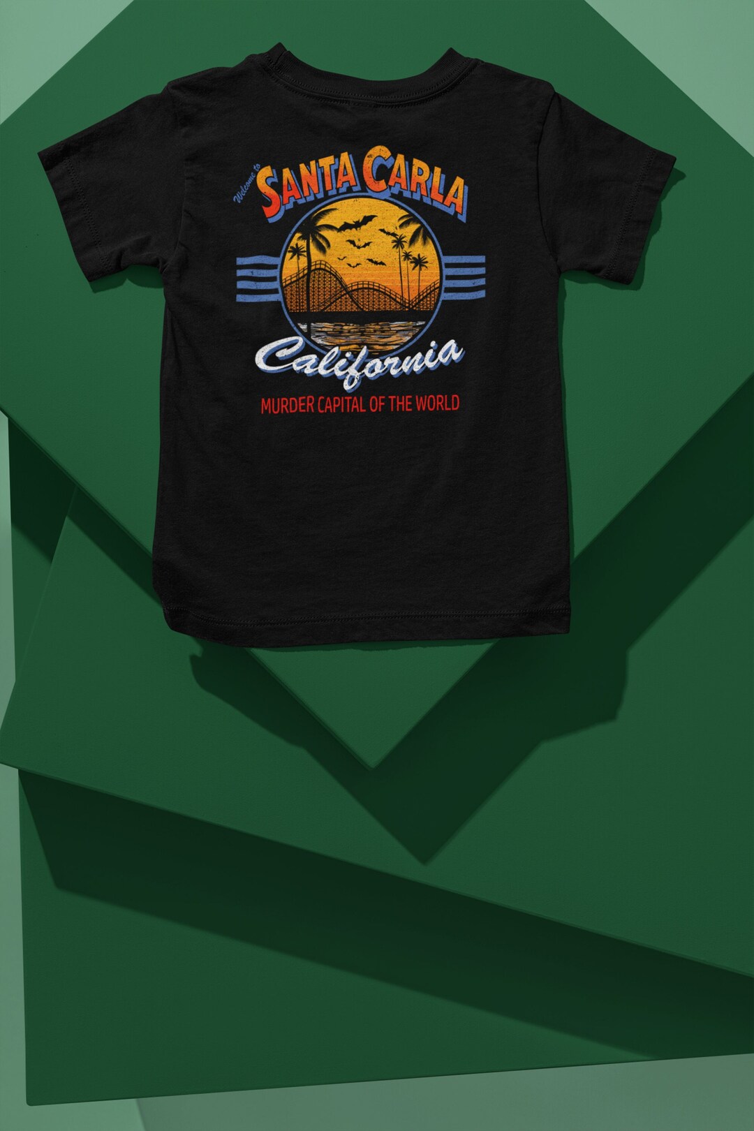 The Lost Boys "welcome to Santa Carla" T-shirt - Etsy