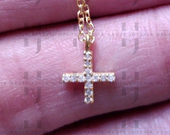 Plus Sign Gold Necklace - Etsy