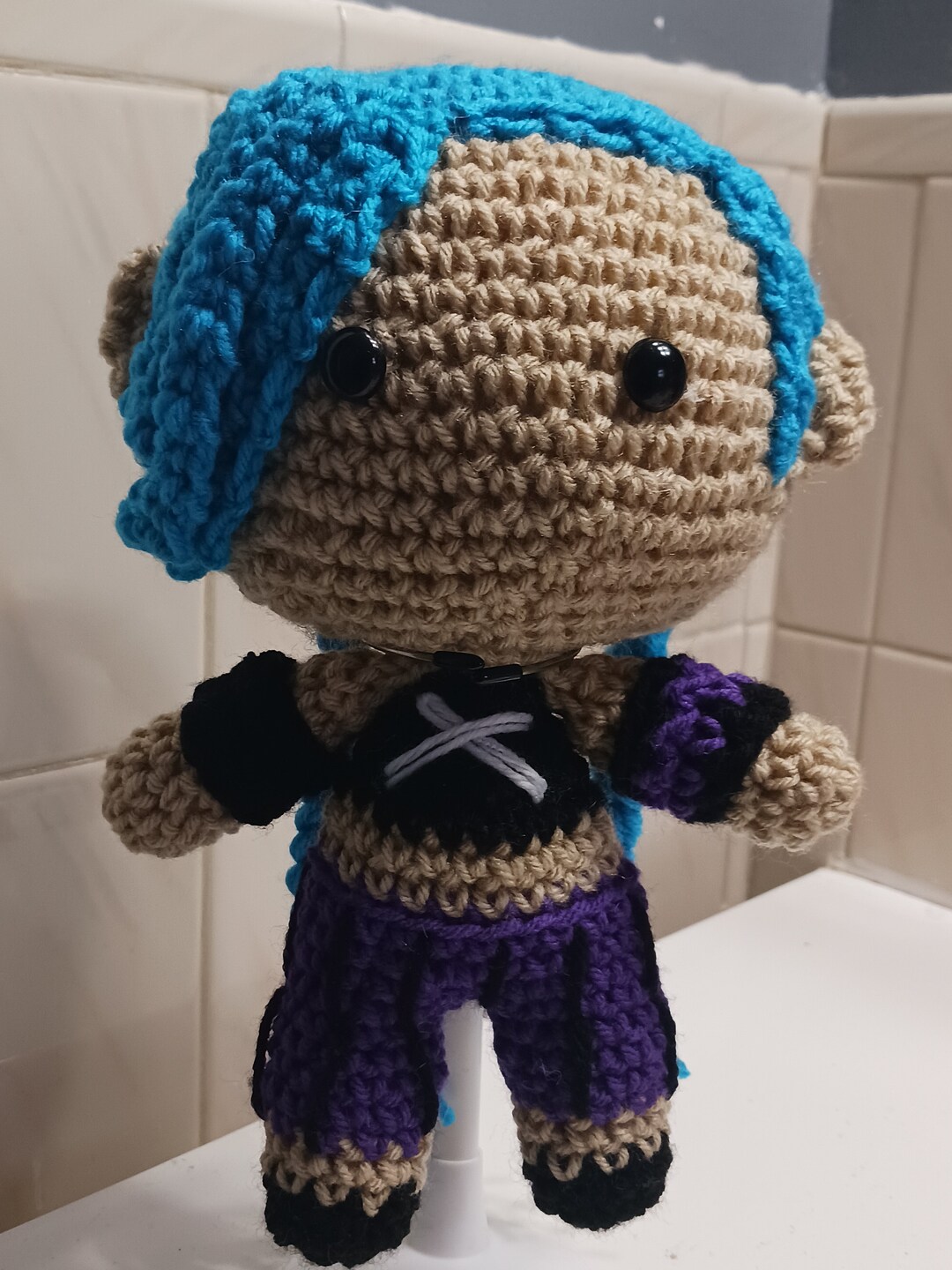 Jinx Leaugeoflegends Arcane Gamer Plushie Blue Haired - Etsy