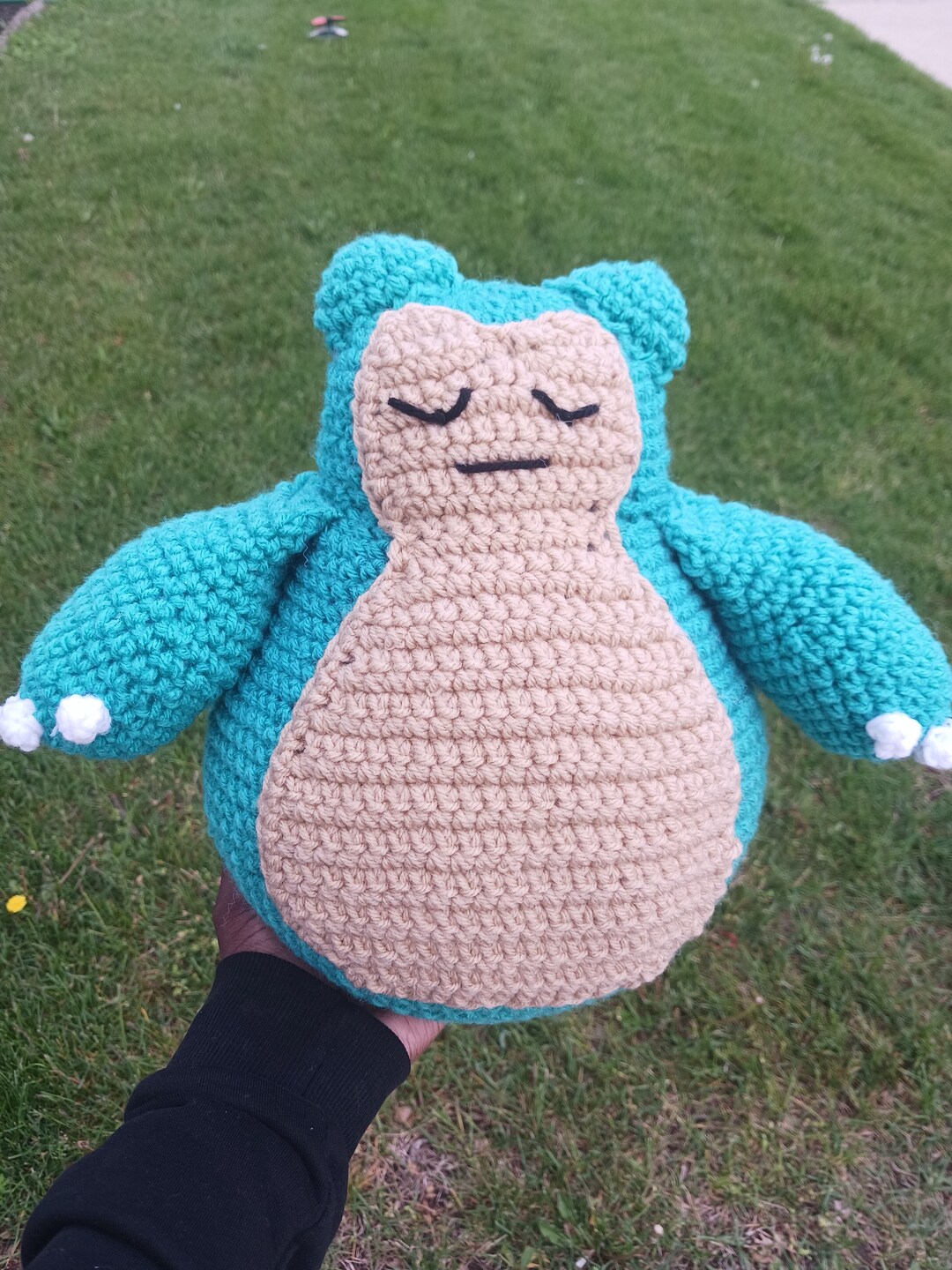 Snorlax Plushie, Small, Figur, Anime, Cartoon, Weebs, Collectable ...