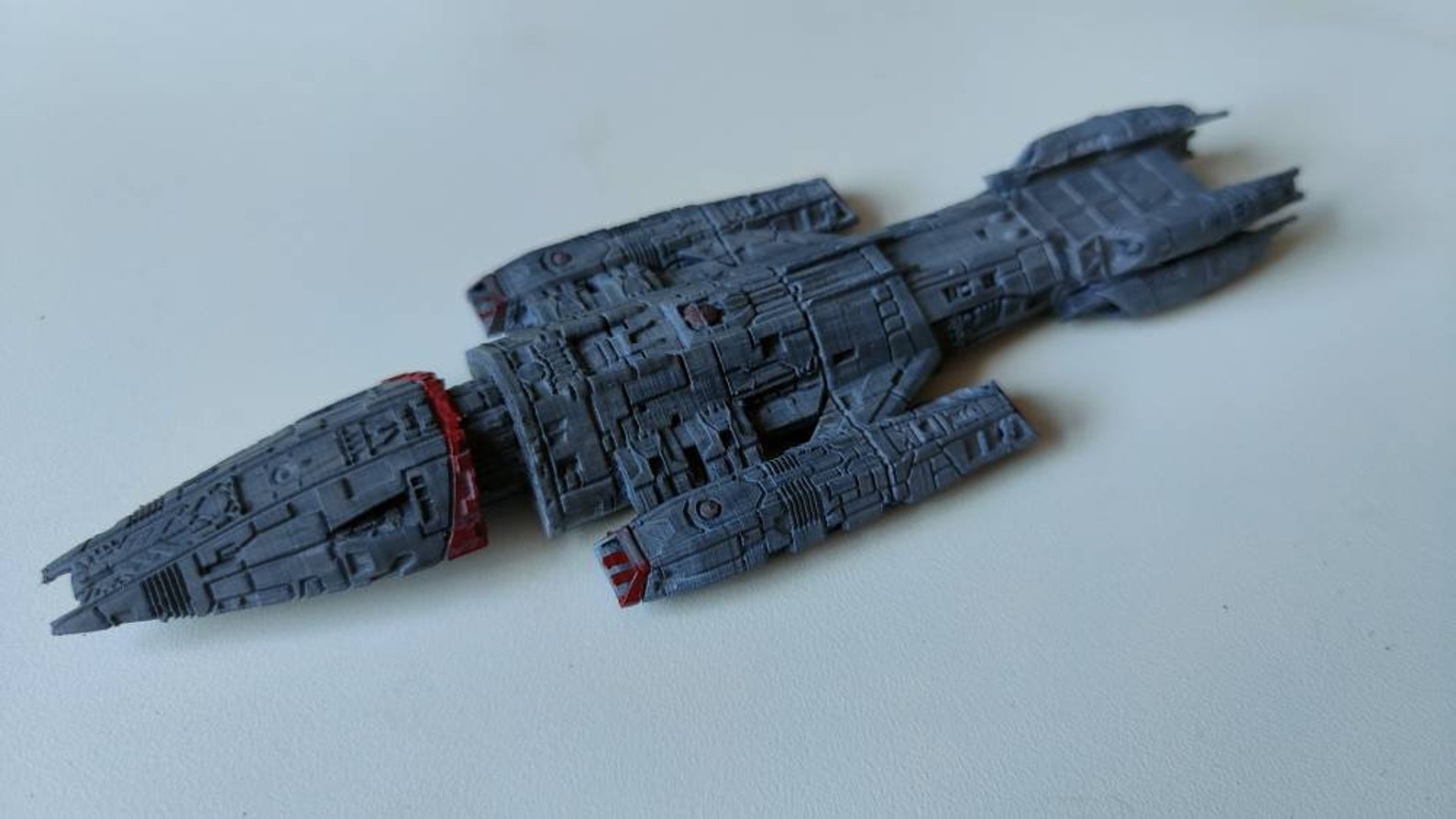 3D Printed Battlestar Valkyrie Model | Etsy UK