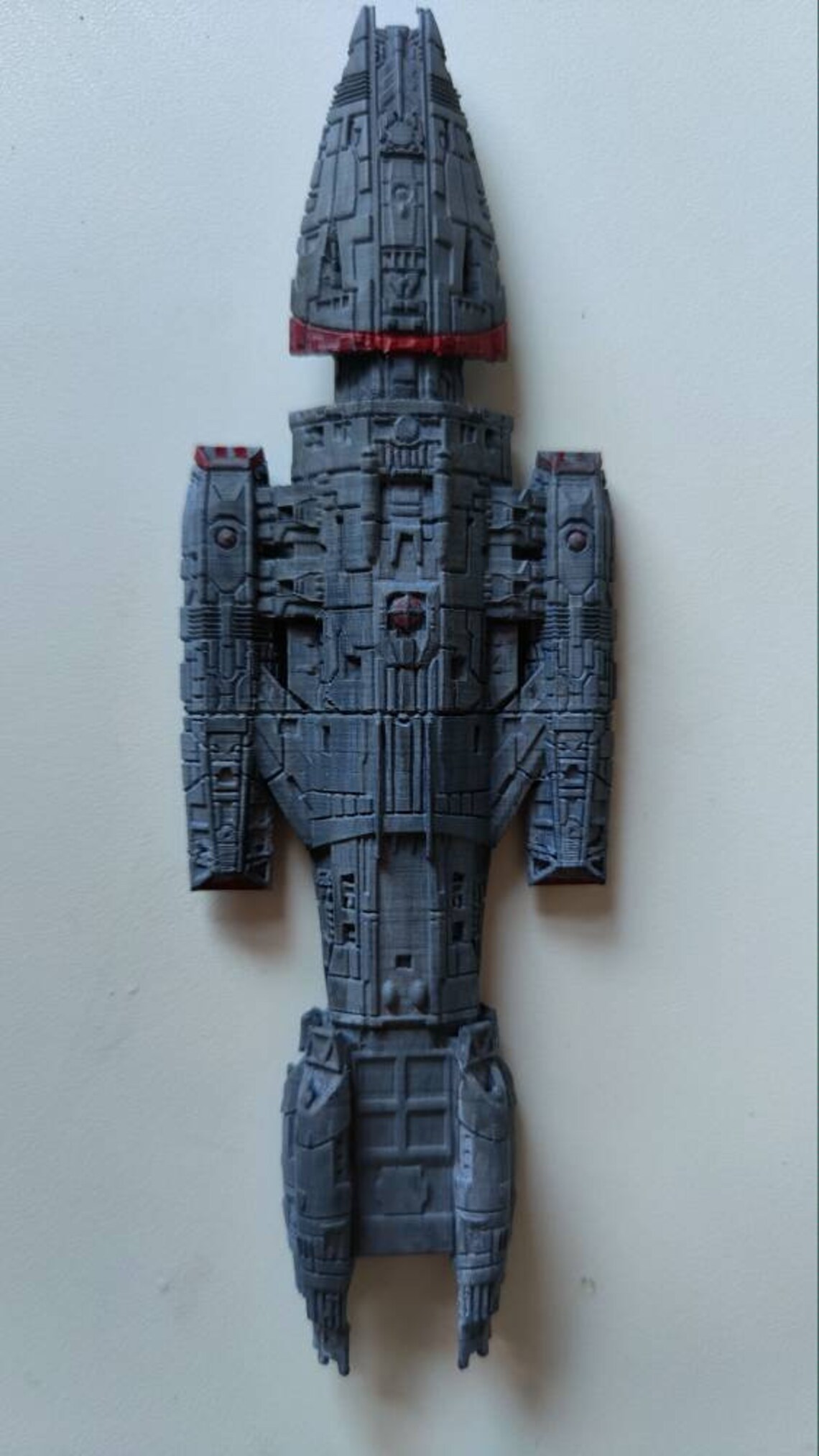 3D Printed Battlestar Valkyrie Model | Etsy