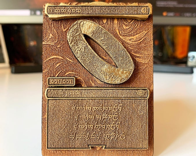 Magic the Gathering Wood Card Best Gift for MTG Collector Custom the ...